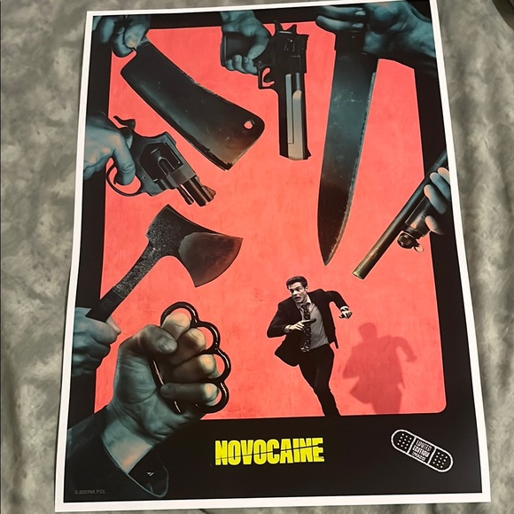Novocaine | Accessories | Novocaine Limited Original 4x2 Movie Poster ...